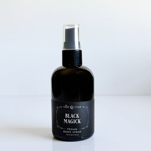 Black Magick Vegan Body Spray - ollie + max